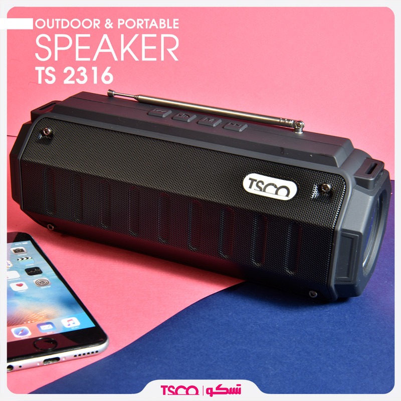 اسپیکر بلوتوثی تسکو مدل TS 2316 – فروشگاه امین رایانه